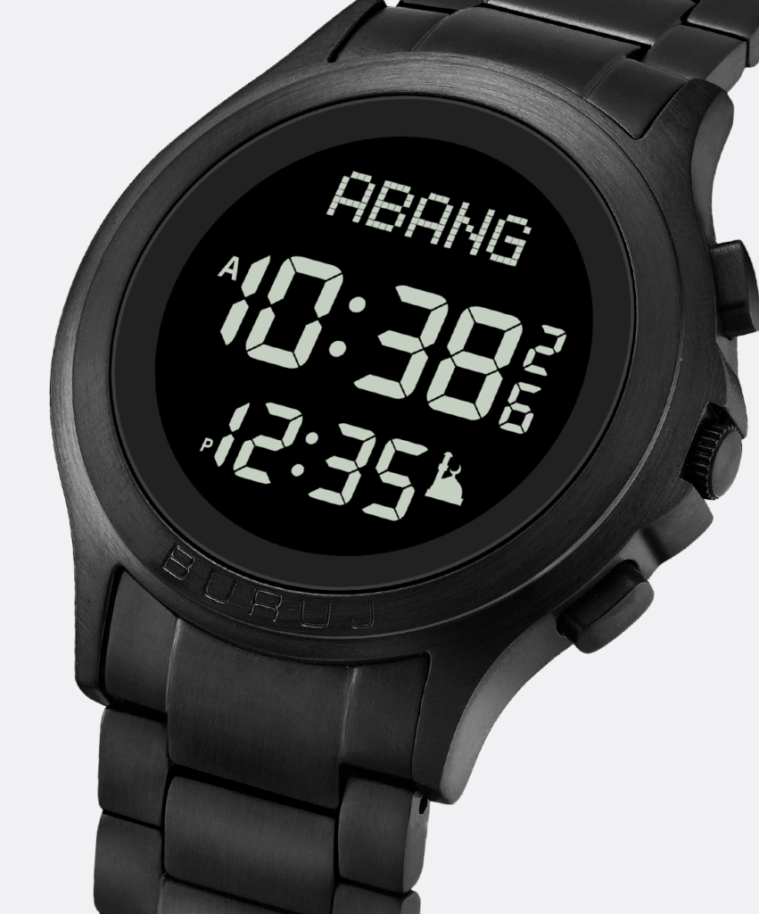 Jam Menteri Matte Black - Buruj